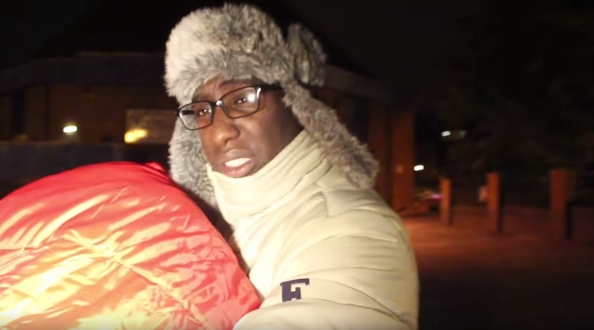 Seth Pinnock Goes Homeless for Charity! - Step FWD UK Christian Chart