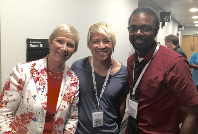 Opener Pam Rhodes Sings Songs Of Praise To CRE - Step FWD UK