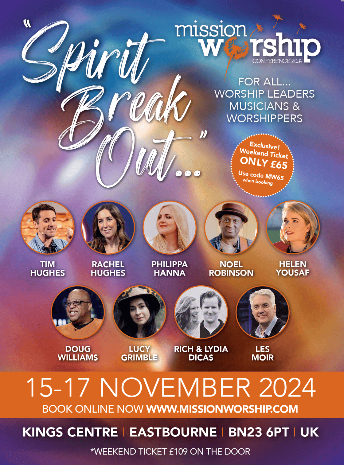 Mission Worship Conference 2024: Spirit Break Out - AStepFWD